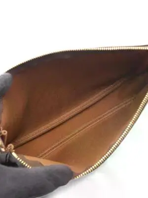 LOUIS VUITTON 2005 Monogram Cerises Pochette Accessoires Handbag