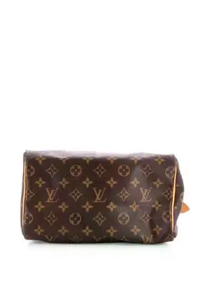 LOUIS VUITTON Speedy Handbag Monogram Canvas 25 Satchel