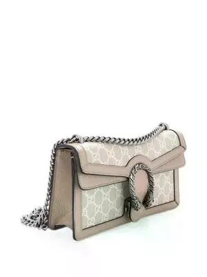 Gucci Dionysus Gg Coated Canvas Leather Small Shoulder Bag