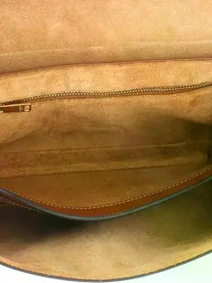 Celine Soft 16 Bag Smooth Calfskin Shoulder Bag - Brown
