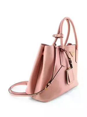 Prada Cuir Double Saffiano Leather Medium Tote Bag