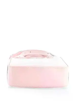Prada Convertible Tote Brushed Leather Small Crossbody Bag