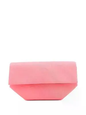 Hermès Opli Leather Clutch Bag - Pink