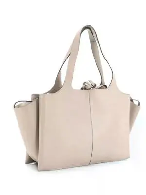 Celine Tri-fold Smooth Calfskin Medium Shoulder Bag - Grey