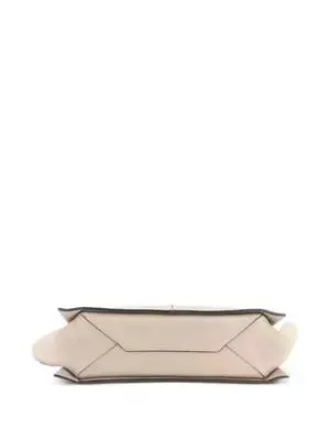 Celine Tri-fold Smooth Calfskin Medium Shoulder Bag - Grey