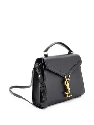 Saint Laurent Cassandra Top Handle Bag Leather Mini Shoulder Bag