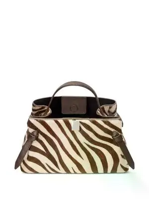 Yuzefi Gyoza Zebra-print Tote Bag