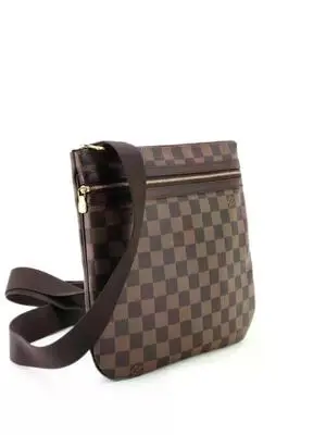 LOUIS VUITTON Bosphore Pochette Damier Crossbody Bag - Brown