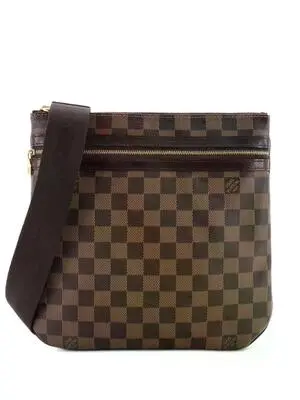 LOUIS VUITTON Bosphore Pochette Damier Crossbody Bag - Brown