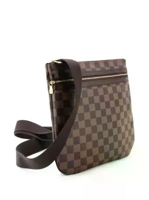LOUIS VUITTON Bosphore Pochette Damier Crossbody Bag - Brown