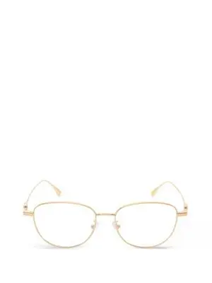 FENDI Fendi FF Logo Cat-Eye Frame Eyeglasses
