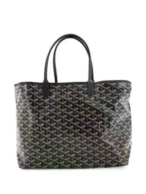 Goyard Saint Louis Coated Canvas Pm Tote Bag - Black