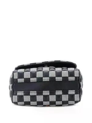 LOUIS VUITTON Twist Handbag Damier Quilted Calf Leather Bb Crossbody Bag - Black