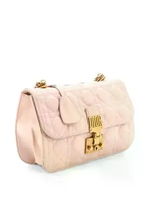 Dior Addict Flap Bag Cannage Quilt Lambskin Medium Shoulder Bag