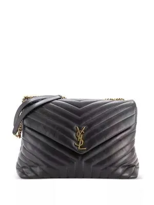 Saint Laurent Loulou Matelasse Chevron Leather Shoulder Bag