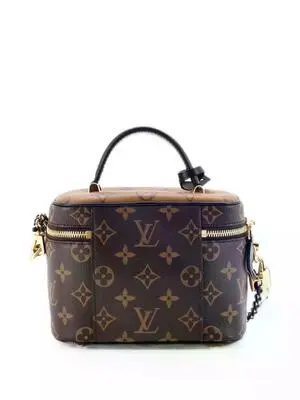 LOUIS VUITTON Reverse Monogram Canvas Pm Vanity Satchel