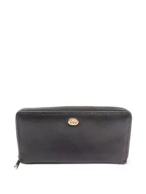Gucci 2000s Interlocking G Long Wallet - Black