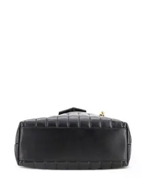 Saint Laurent Loulou Matelassé Chevron Leather Small Tote Bag