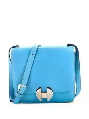 Hermès 2002 Evercolor Shoulder Bag - Blue