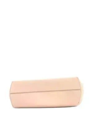 Fendi First Bag Leather Clutch - Neutrals