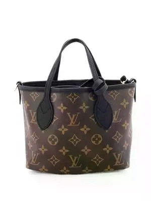 LOUIS VUITTON Monogram Canvas And Leather Bb Tote Bag - Brown