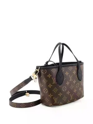 LOUIS VUITTON Monogram Canvas And Leather Bb Tote Bag - Brown