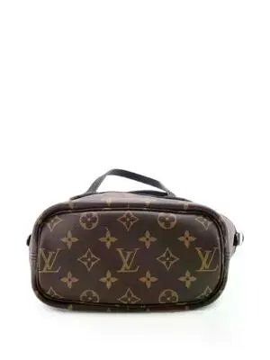 LOUIS VUITTON Monogram Canvas And Leather Bb Tote Bag - Brown