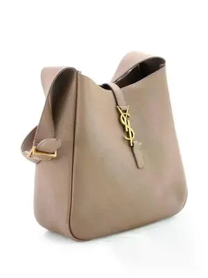 Saint Laurent Le 5 À 7 Supple Leather Small Hobo Bag