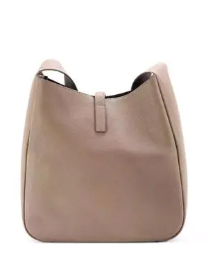 Saint Laurent Le 5 A 7 Supple Leather Hobo Bag - Brown