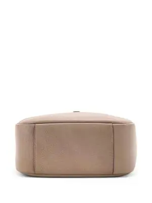 Saint Laurent Le 5 A 7 Supple Leather Hobo Bag - Brown