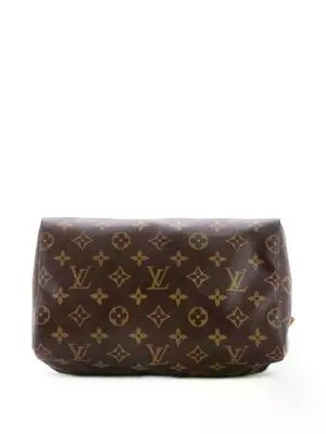 LOUIS VUITTON Speedy 25 Monogram Canvas Satchel - Brown