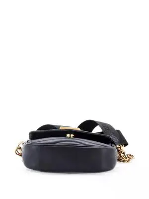 LOUIS VUITTON New Wave Multi Pochette Quilted Leather Crossbody Bag - Black