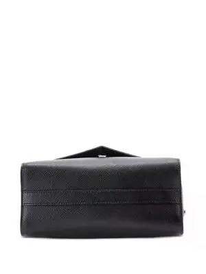 Prada Monochrome Saffiano Leather Shoulder Bag