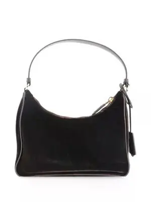 Prada Re-edition 2005 Velvet Mini Shoulder Bag