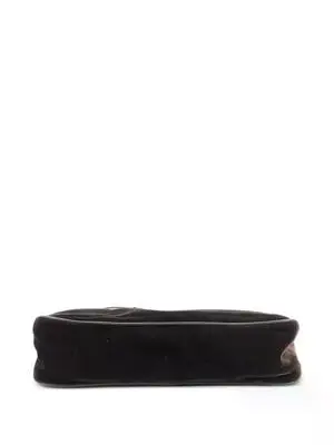 Prada Prada Re-Edition 2005 Velvet Mini Shoulder Bag Brown