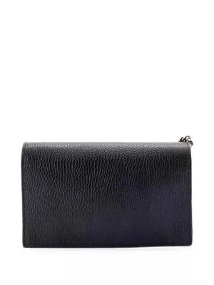 Gucci Interlocking Wallet On Chain Leather Crossbody Bag