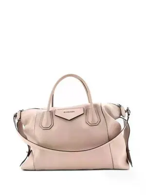 Givenchy Antigona Soft Leather Satchel - Neutrals