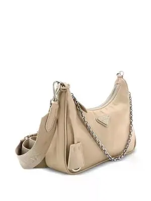 Prada Re-edition 2005 Shoulder Bag Tessuto - Neutrals