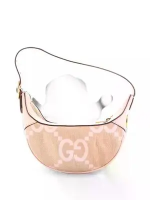 Gucci Ophidia Jumbo Gg Canvas Mini Hobo Bag