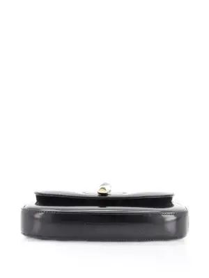 Gucci Bamboo Night Chain Leather Small Clutch Bag