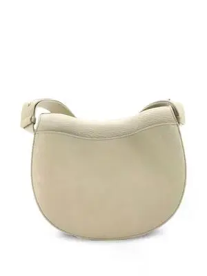 Burberry Rocking Horse Shoulder Bag Leather Medium Crossbody Bag - Green