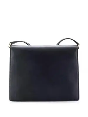 Dolce & Gabbana Dg Logo Flap Leather Small Crossbody Bag - Black