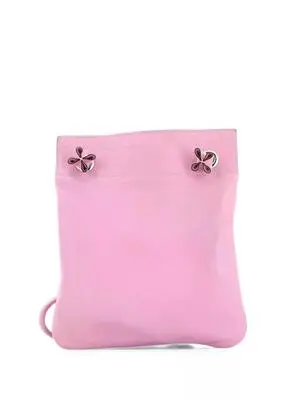 Hermès Aline Bag Milo Lambskin And Swift Mini Crossbody Bag - Pink