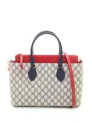 Gucci 2010s Gg Supreme Handbag - Neutrals