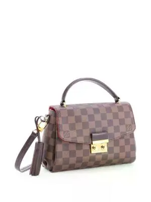 LOUIS VUITTON Croisette Damier Crossbody Bag - Brown