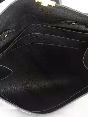 Hermès Clic Wallet On Strap Chevre Mysore Shoulder Bag
