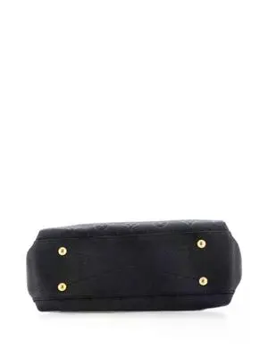 LOUIS VUITTON Georges Handbag Monogram Empreinte Leather Bb Satchel - Black
