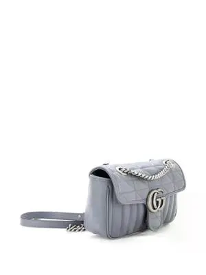 Gucci Gg Marmont Matelassé Leather Mini Shoulder Bag
