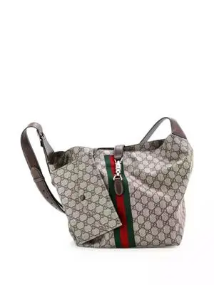 Gucci Jackie 1961 Soft Gg Coated Canvas Small Shoulder Bag