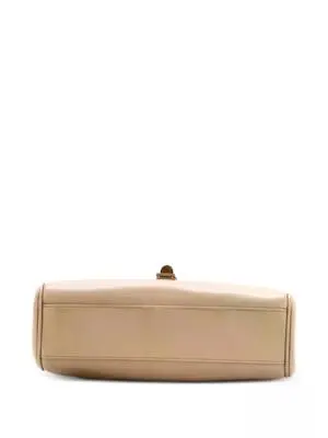 Celine Soft 16 Bag Smooth Calfskin Shoulder Bag - Neutrals